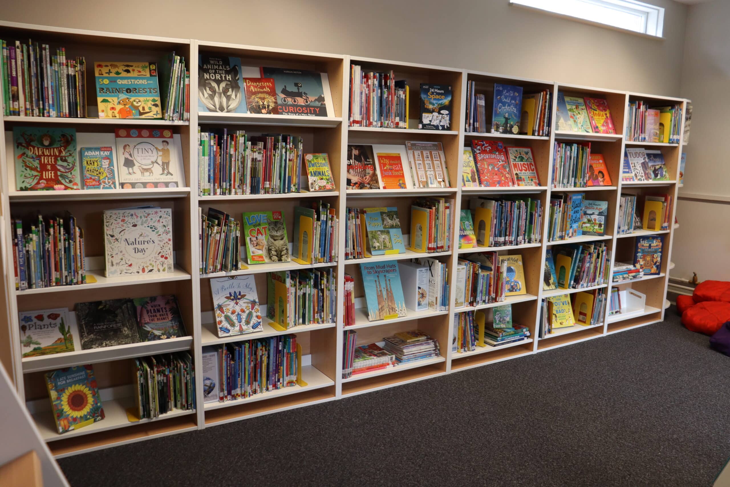 The Prep Library Has a New Look Thanks to NHPA! - New Hall School