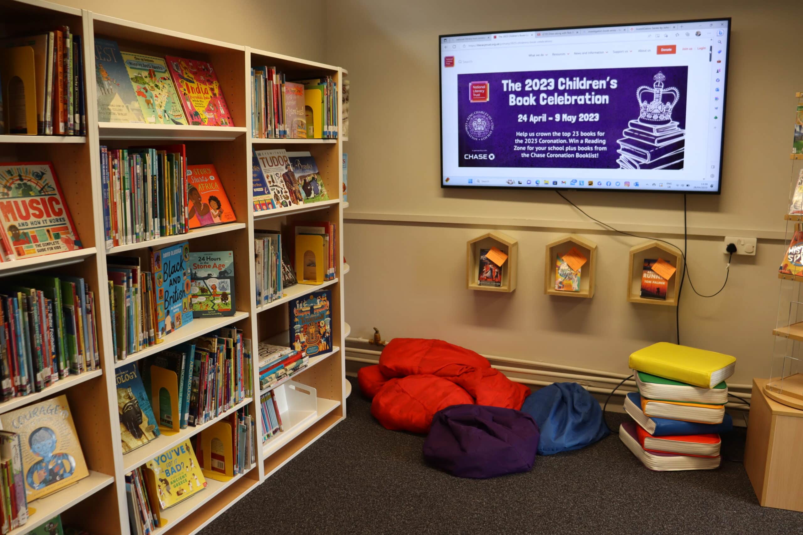 The Prep Library Has a New Look Thanks to NHPA! - New Hall School