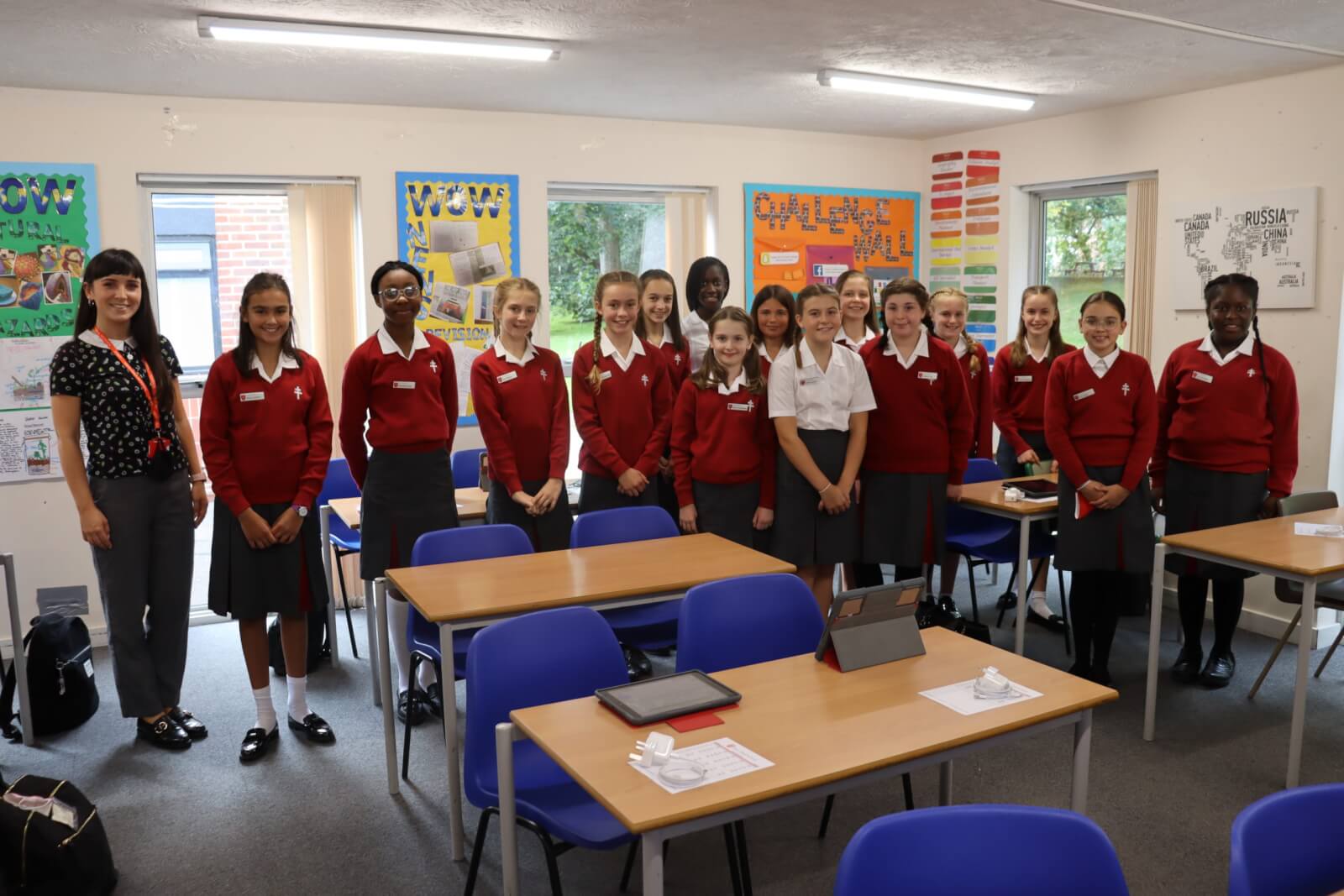 Year 7's First Day at New Hall - New Hall School