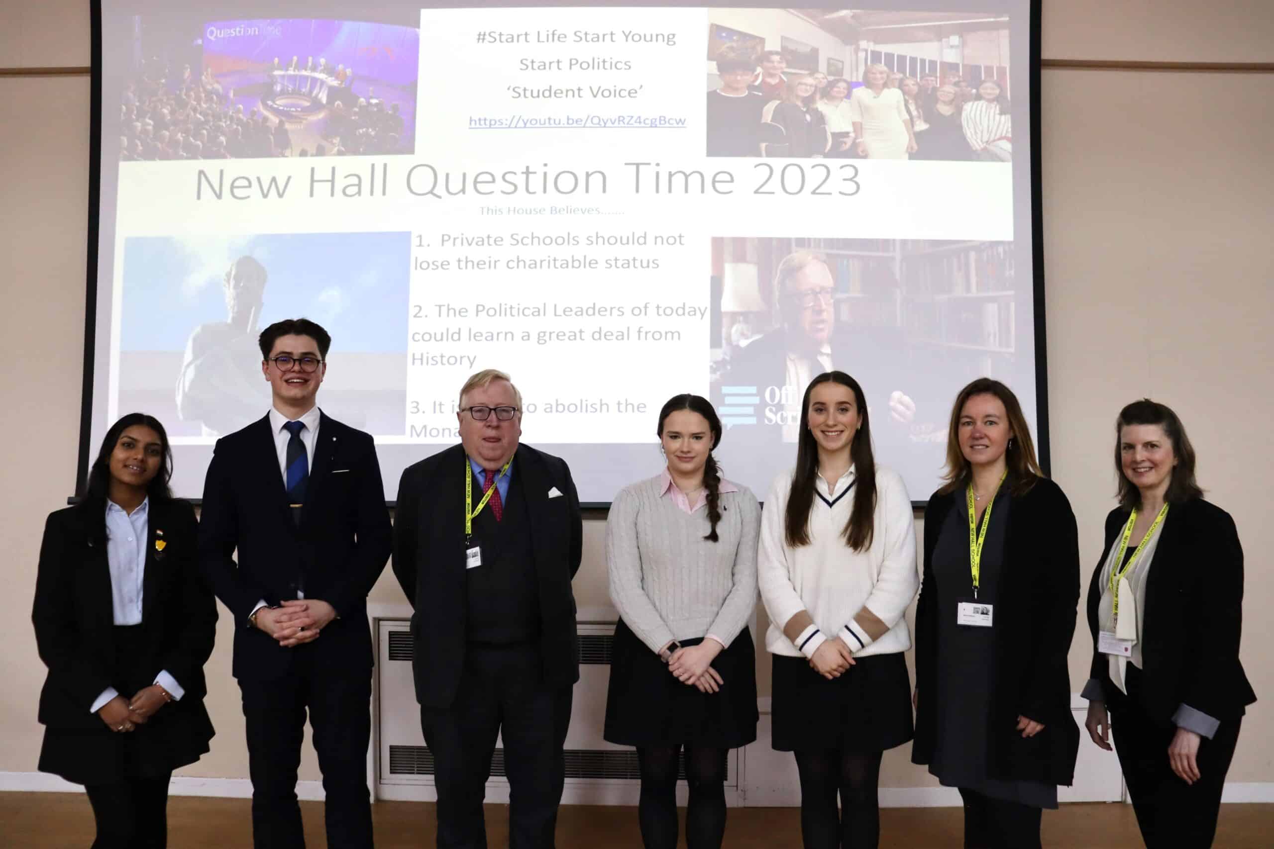 Sixth Form Question Time Welcomes Notable Journalists
