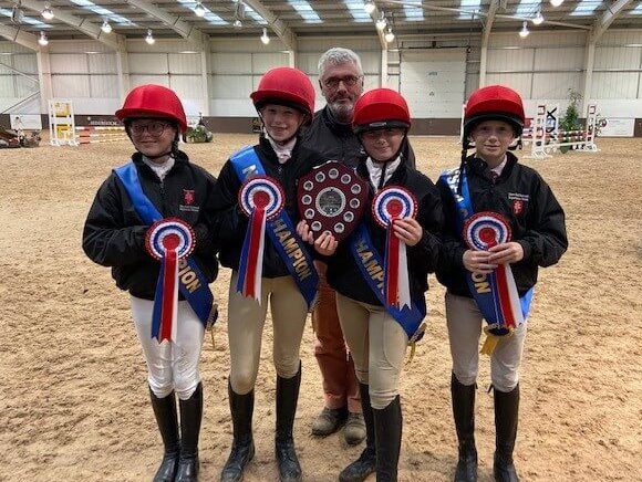 New Hall Equestrian team become National Champions - New Hall School