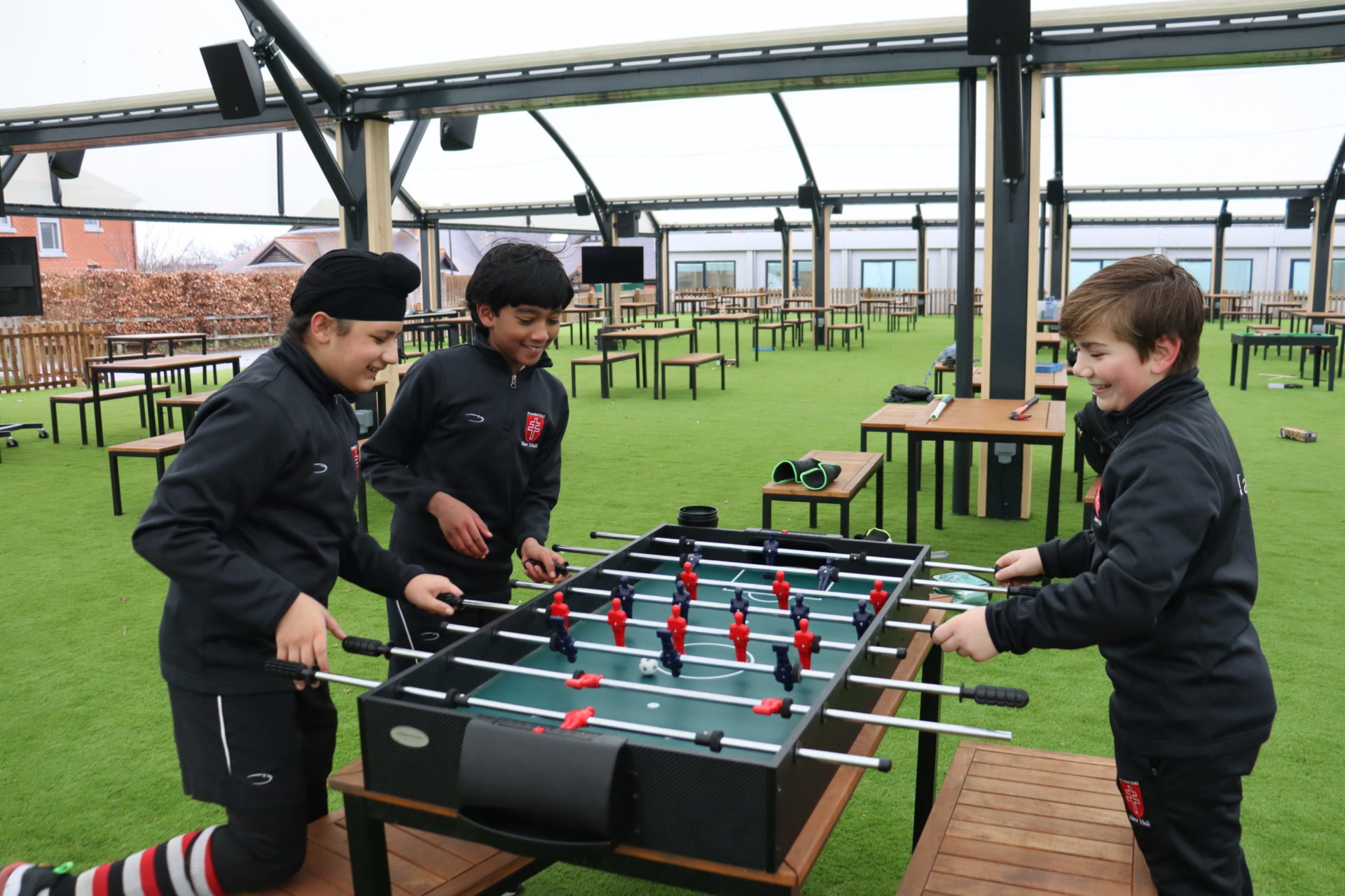 New Outdoor Facilities - New Hall School
