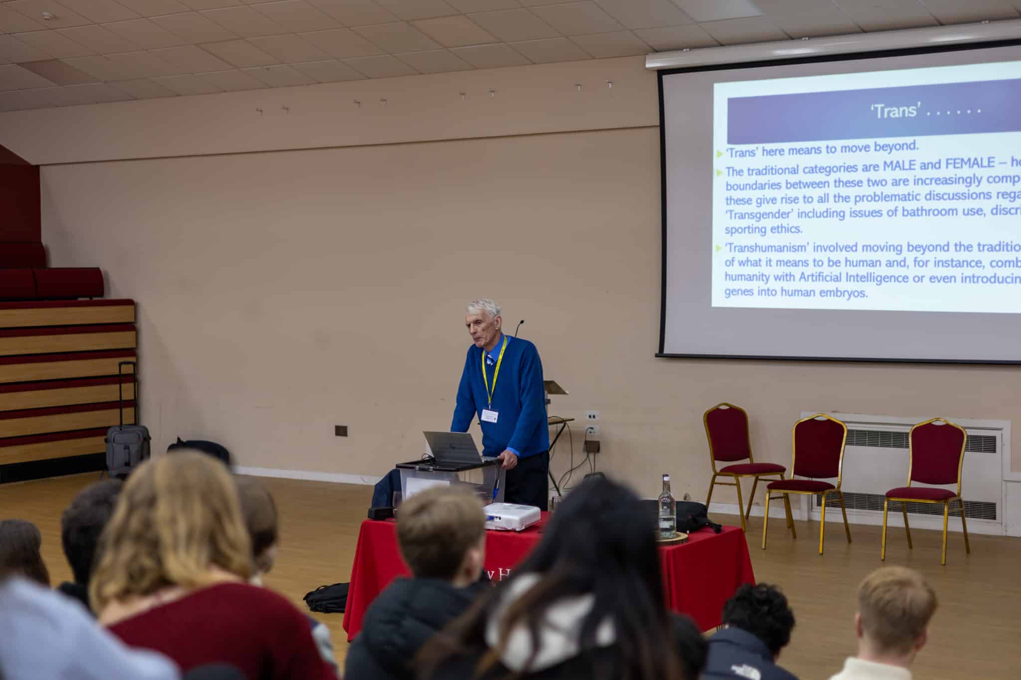 Year 12 Students Welcome Theologian Dr Peter Vardy