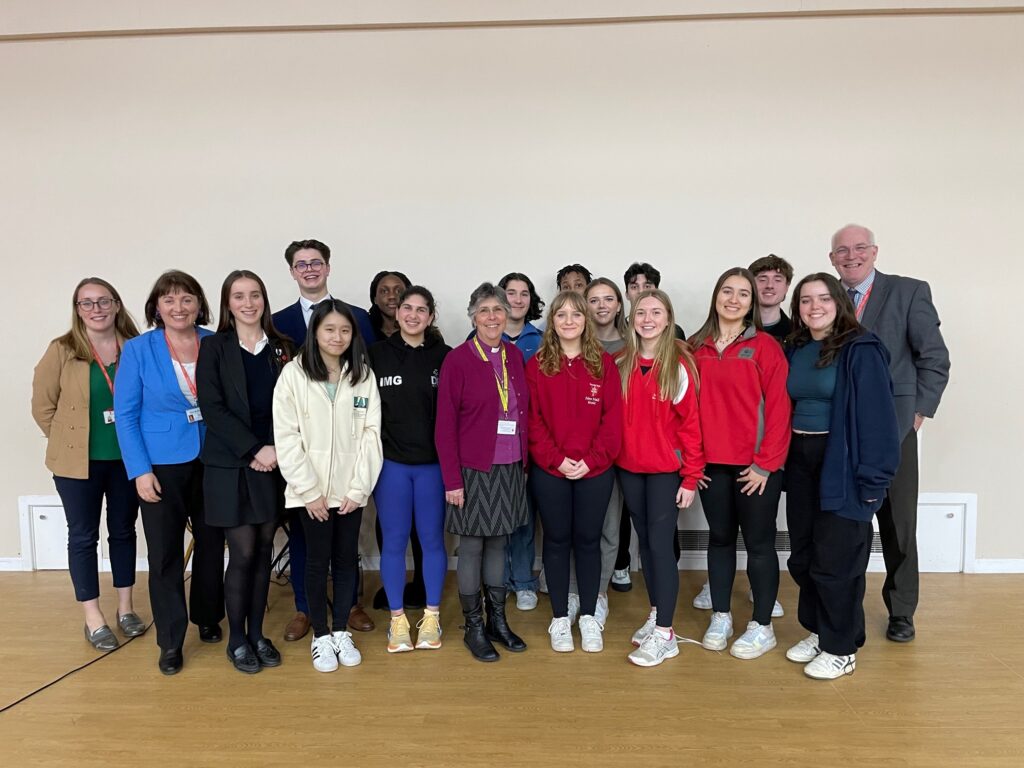Bishop Guli of Chelmsford Visits New Hall - New Hall School